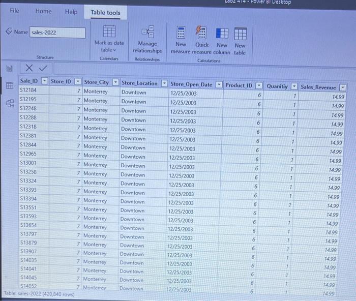 Solved create data virtualization for this table using power | Chegg.com