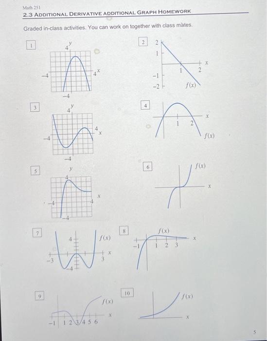 Solved Graded in-class activities. You can work on together | Chegg.com