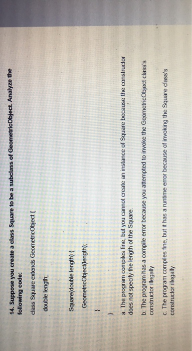 Solved 11 What Is The Output Of The Following Code Public 