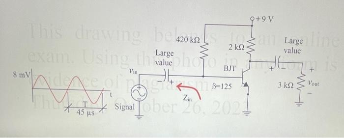 Solved Problem (100\%) For the amplifier shown below: - | Chegg.com