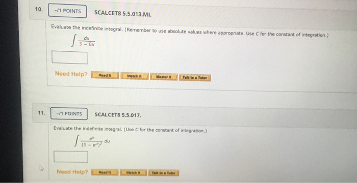 Solved -/1 POINTS SCALCET8 5.2.049. * L. "Rx) dx = 35 and 6" | Chegg.com