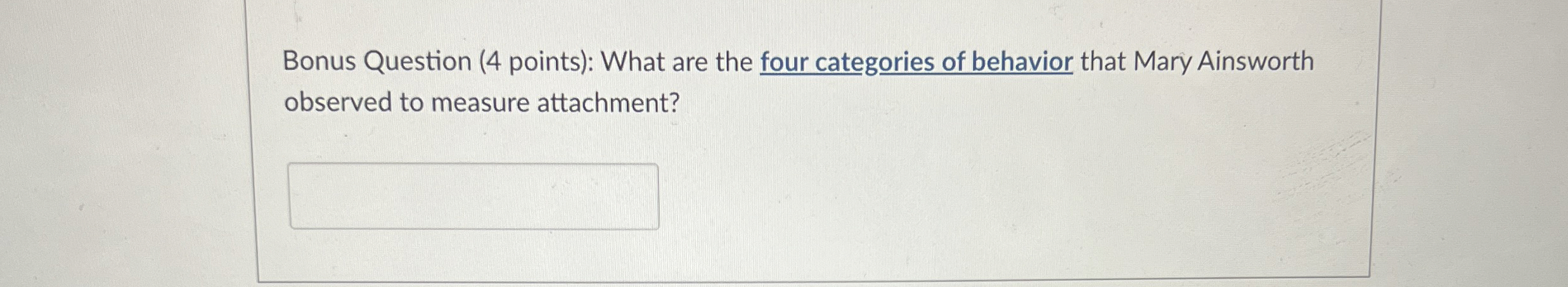 Solved Bonus Question (4 ﻿points): What are the four | Chegg.com