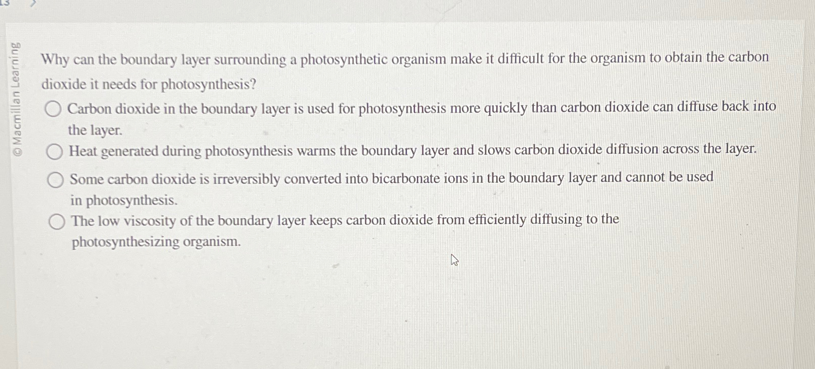 Solved Why can the boundary layer surrounding a | Chegg.com