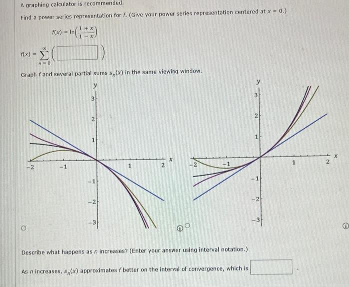 Solved A graphing calculator is recommended. Find a power | Chegg.com