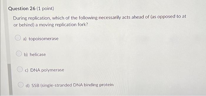 Solved During replication, the "beta clamp" (in E. coli) and | Chegg.com