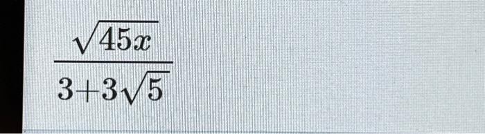 Solved 3+3545x | Chegg.com