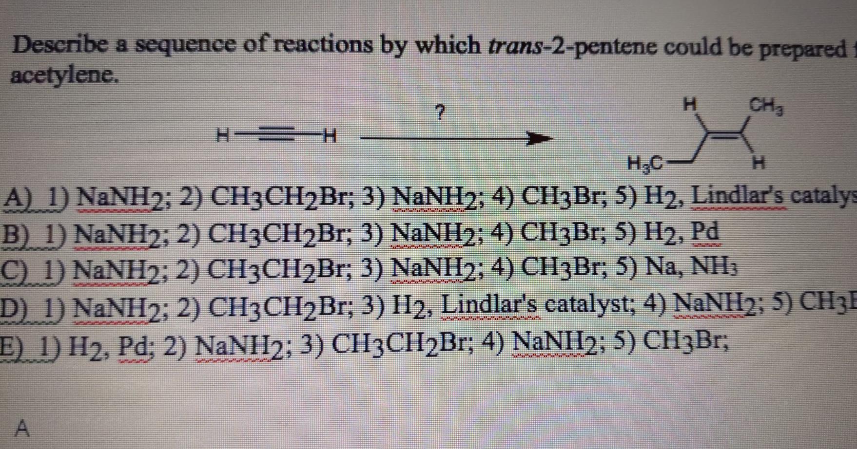 Solved Describe a sequence of reactions by which | Chegg.com