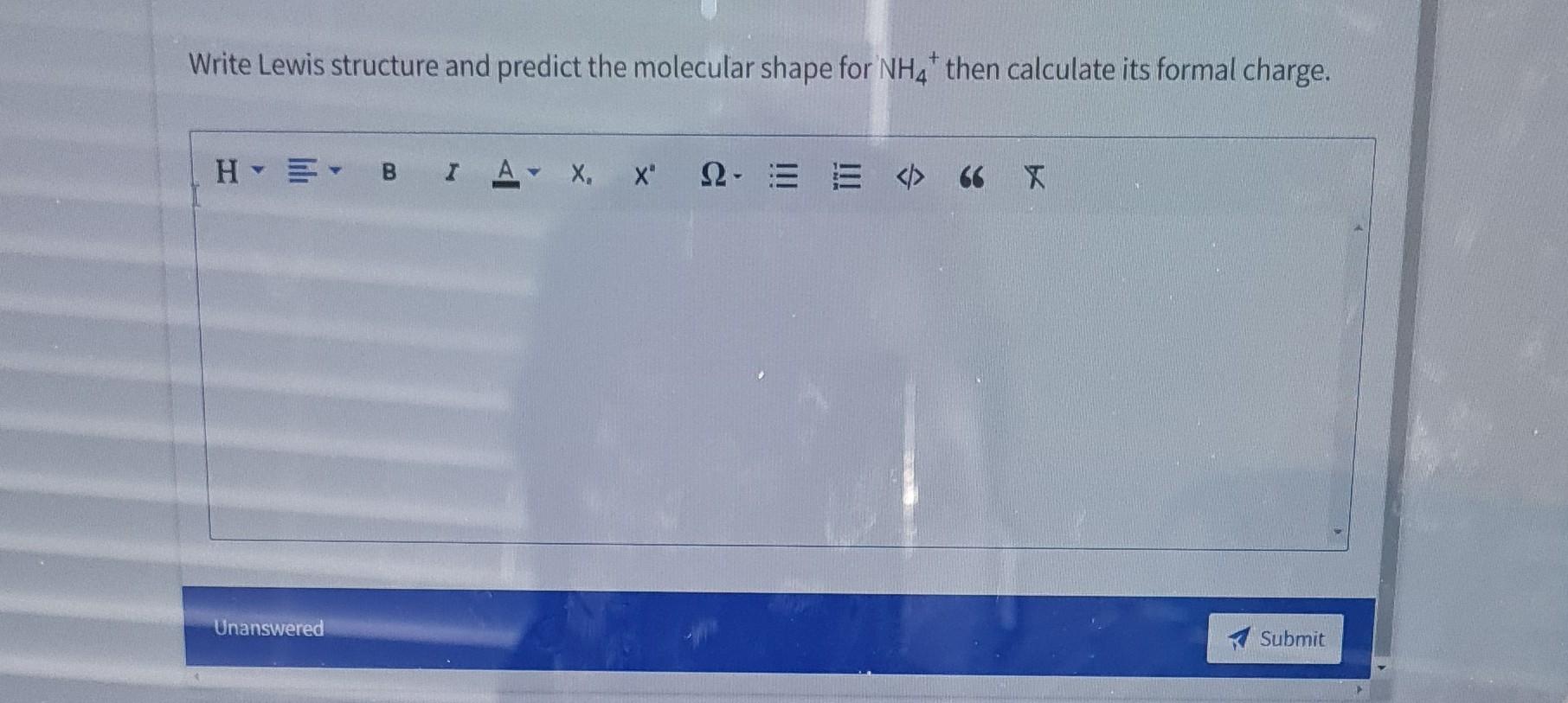 Solved Write Lewis Structure And Predict The Molecular Shape