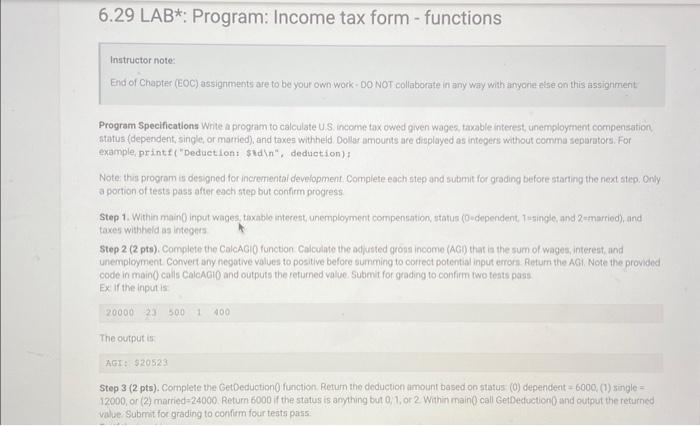 Solved Instructor note: End of Chapter (EOC) assignments are | Chegg.com
