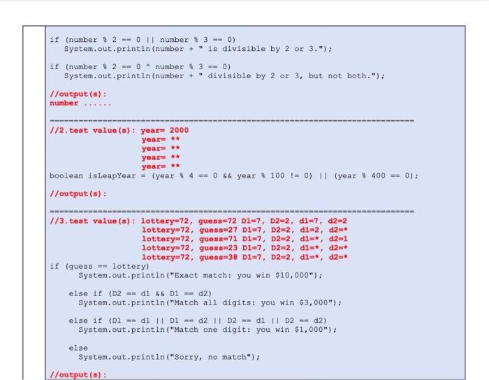 Solved 3 50 points Analyze the snippets and submit your | Chegg.com