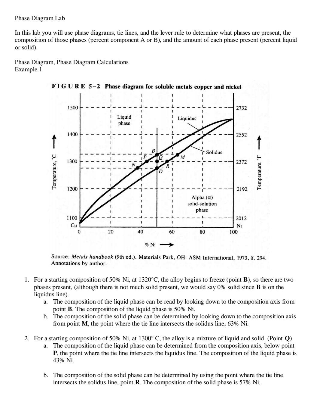 Solved Phase Diagram Lab In this lab you will use phase | Chegg.com