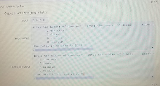 Solved Paragraph Write a program that converts change into | Chegg.com