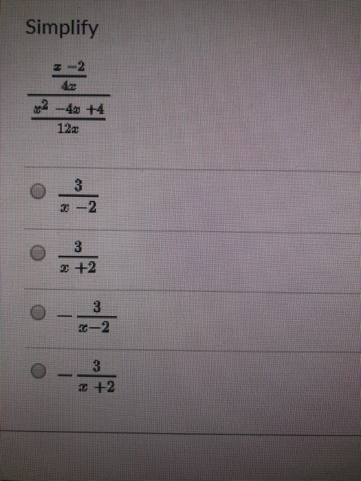 Solved Simplify + 12 0 0 0 O -- . 0-_3 | Chegg.com