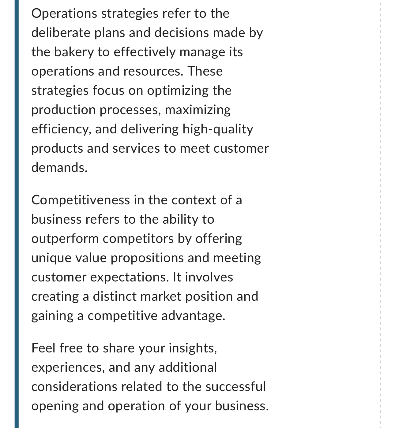 Solved Operations strategies refer to the deliberate plans | Chegg.com