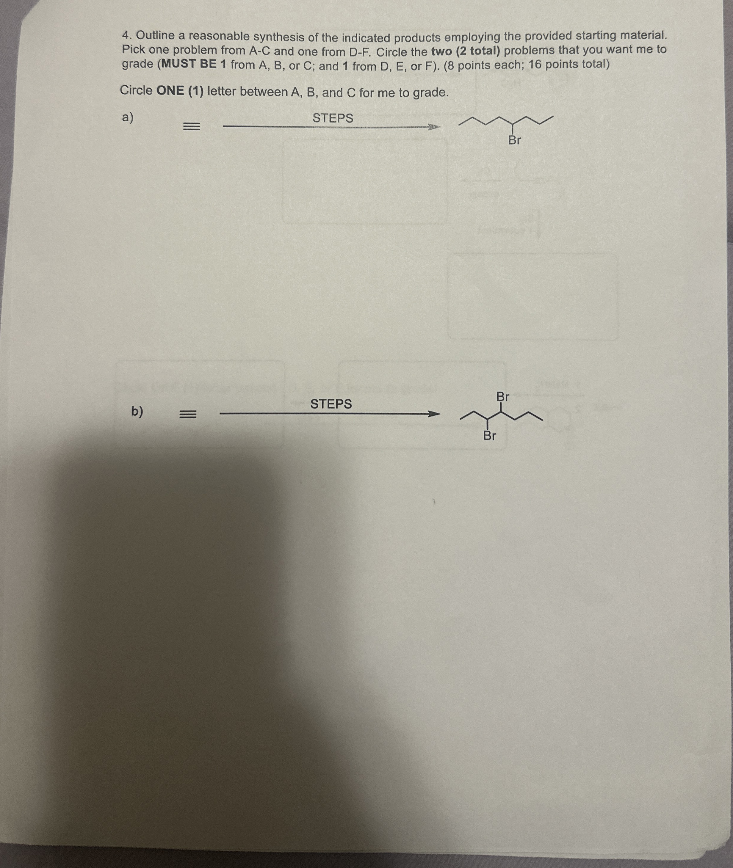 Solved by an EXPERT Outline a reasonable synthesis of the indicated | Chegg.com