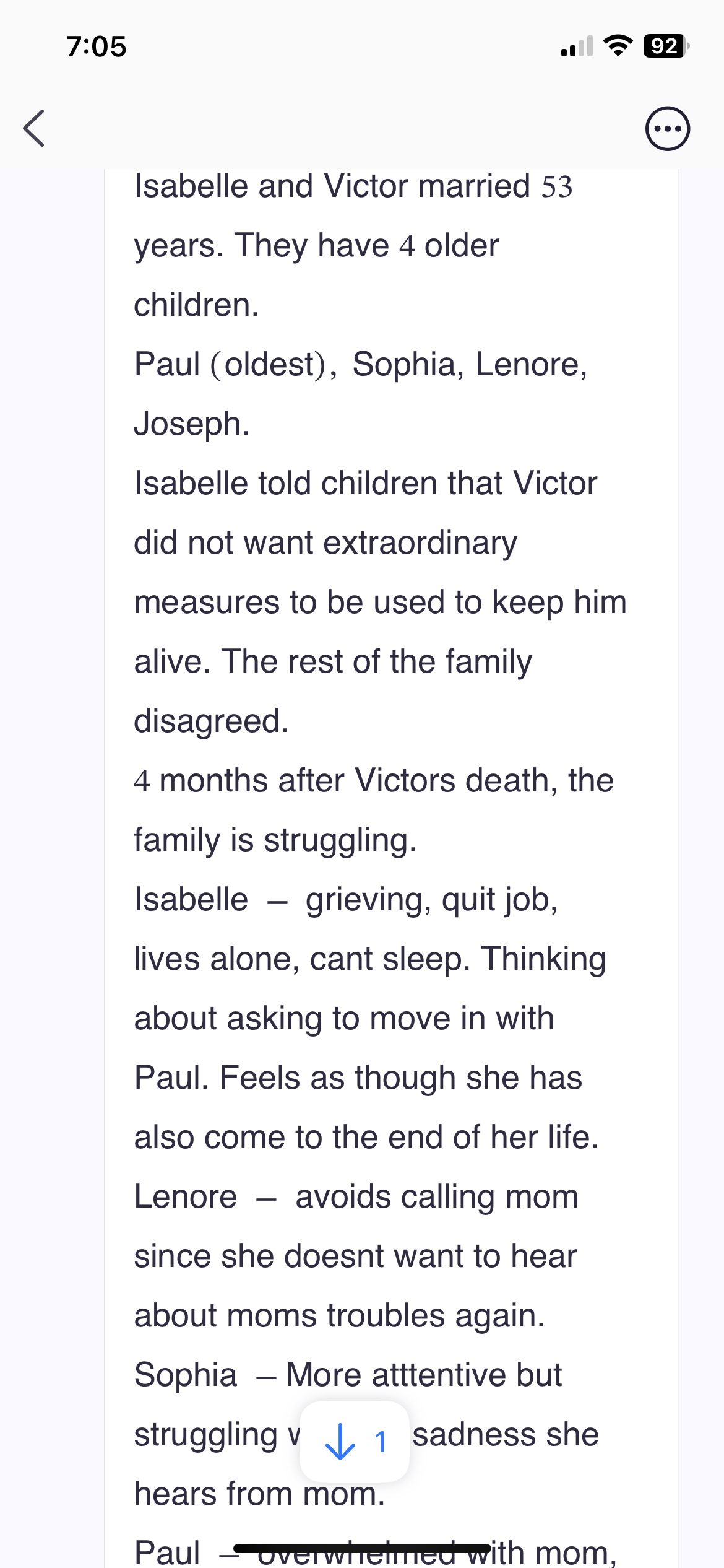 Solved Isabelle and Victor married 53 ﻿years. They have 4 | Chegg.com