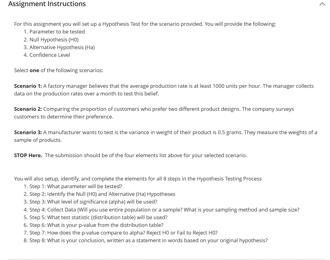 Solved Assignment Instructions For this assignment you will | Chegg.com