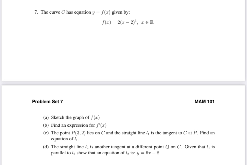 Solved The curve C ﻿has equation y=f(x) ﻿given | Chegg.com