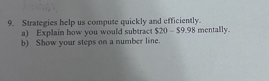 Solved Strategies help us compute quickly and efficiently.a) | Chegg.com