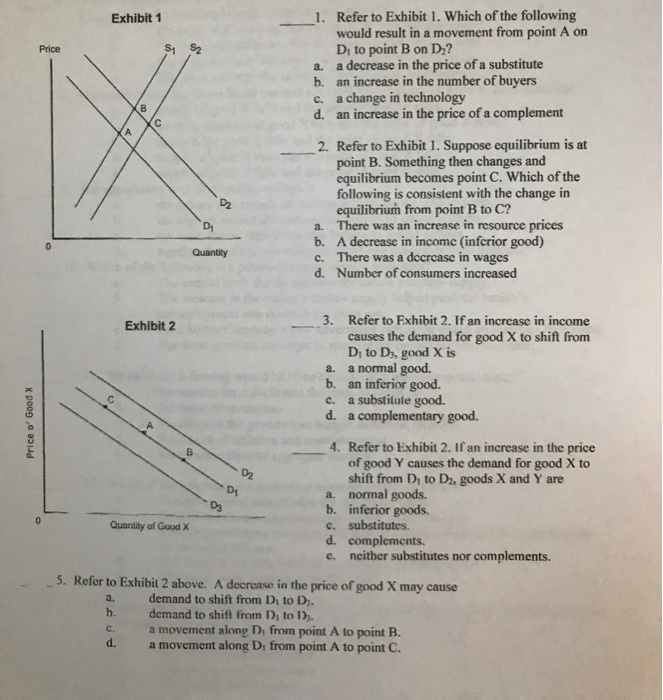 Solved Exhibit 1 Price S1 S2 1. Refer to Exhibit 1. Which of | Chegg.com Solved Exhibit 1 Price S1 S2 1. Refer to Exhibit 1. Which of | Chegg.com