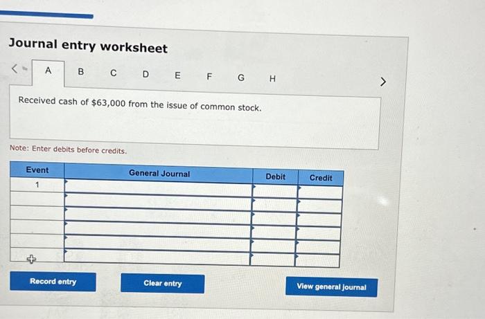 Solved The following events apply to Pearson Service Co. for | Chegg.com