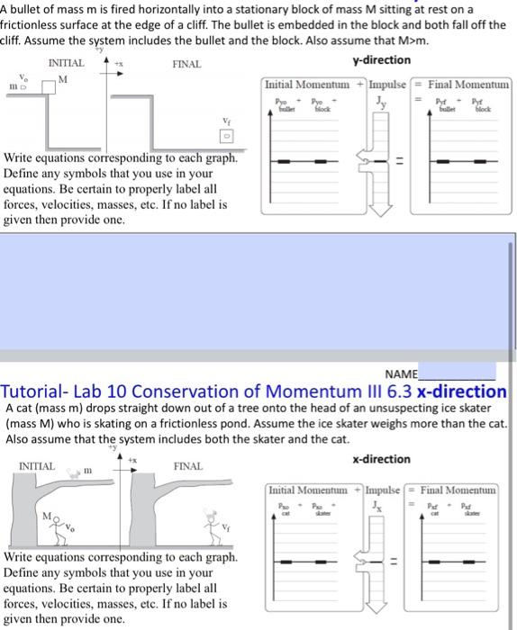 Solved A bullet of mass m is fired horizontally into a | Chegg.com
