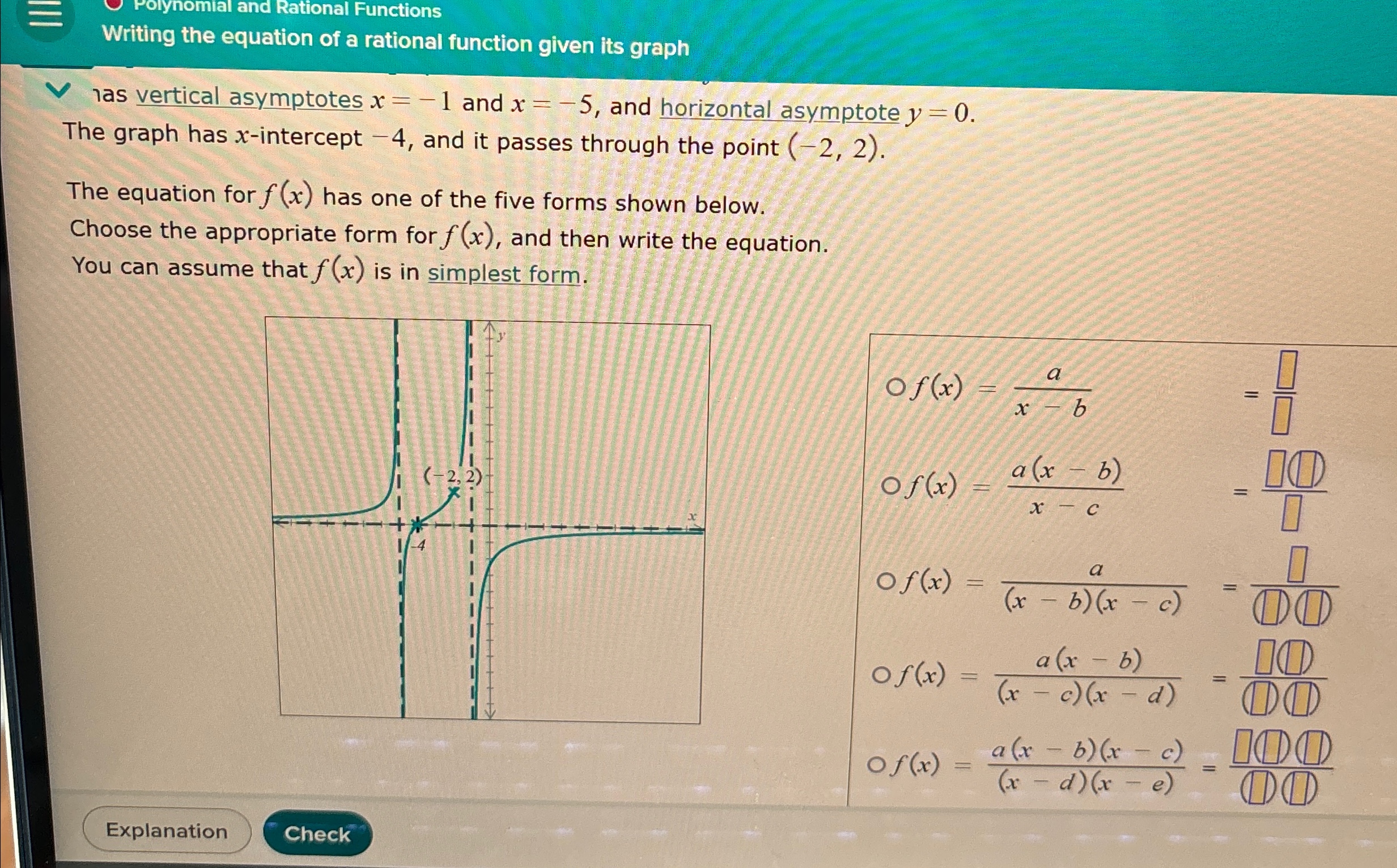 Solved Polynomial and Rational FunctionsWriting the equation | Chegg.com Solved Polynomial and Rational FunctionsWriting the equation | Chegg.com