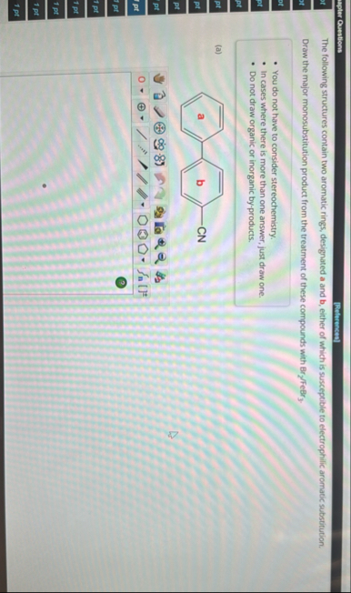 Solved mapiter OuestionsReflorencealThe following structures | Chegg.com