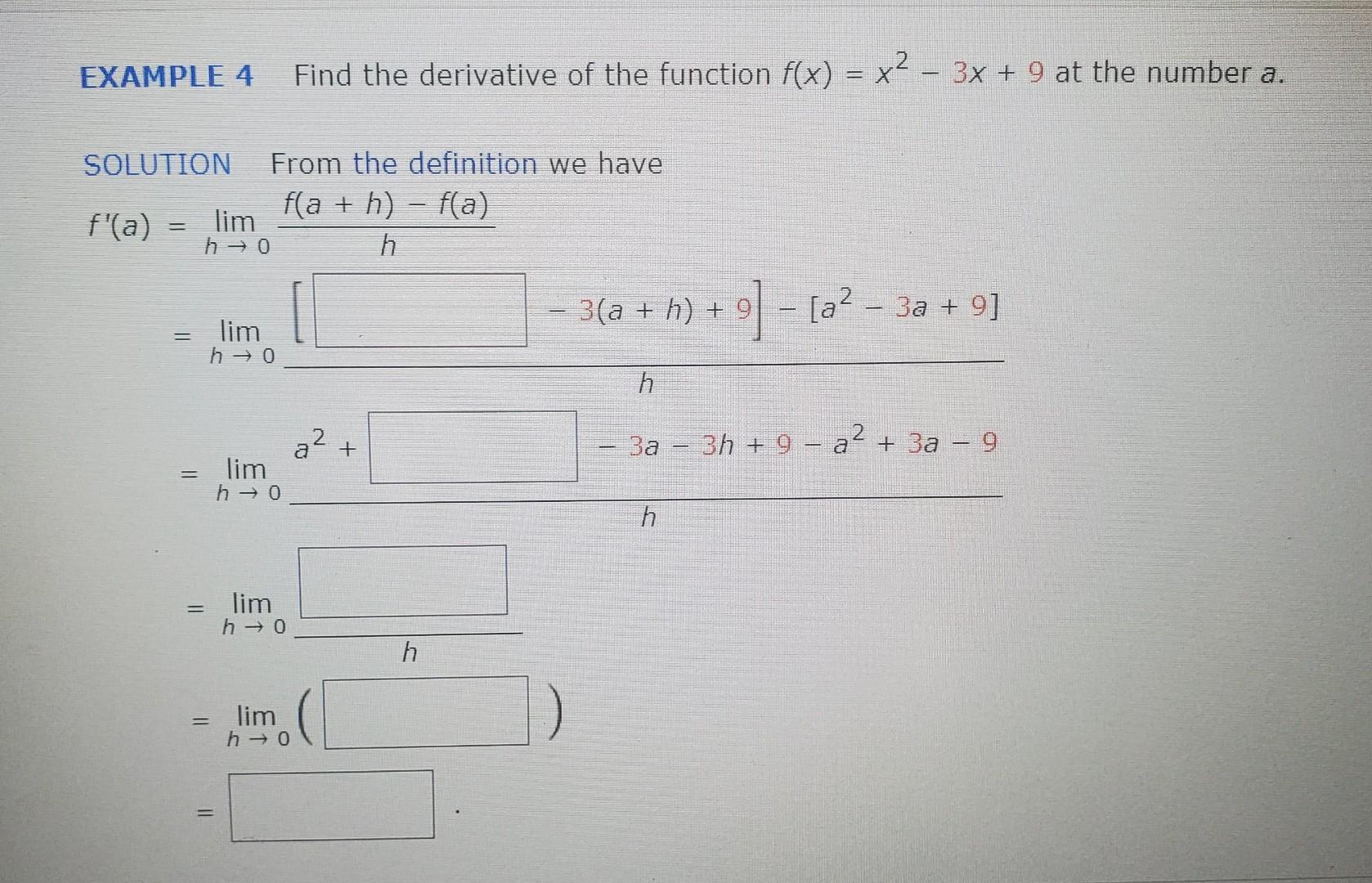 Solved EXAMPLE 4 Find the derivative of the function | Chegg.com