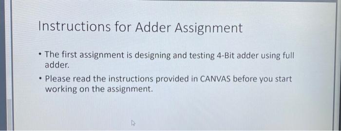Solved Need A 4 Bit Adder Using Full Adder In Verilog On Eda
