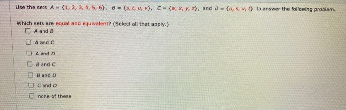 Solved Find the cardinality of the set. (Enter ALEPH, for | Chegg.com