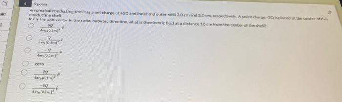 Solved conducting aheli If Fis the unit vector in the radial | Chegg.com