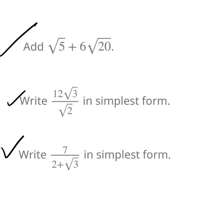 Solved Add V5 +6720. ndo Write 12v3 V2 in simplest form. vu | Chegg.com