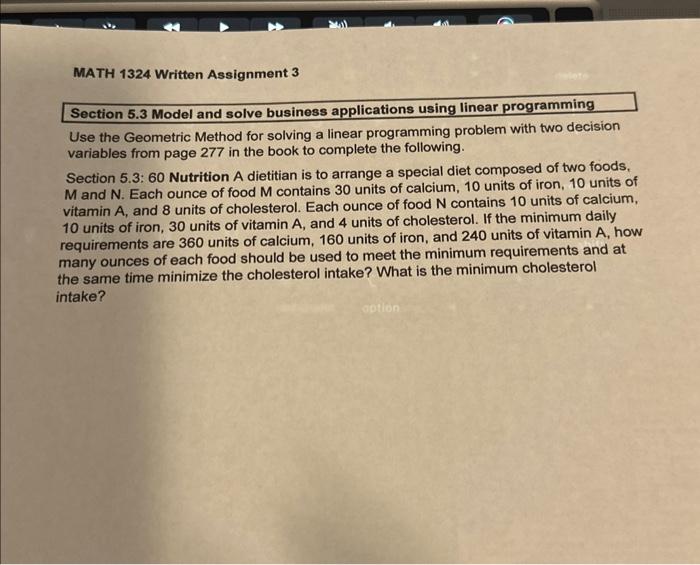 Solved Section 5.3 Model and solve business applications | Chegg.com
