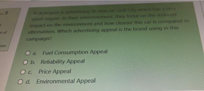 Solved small engine. In their advertisement, they focus on | Chegg.com