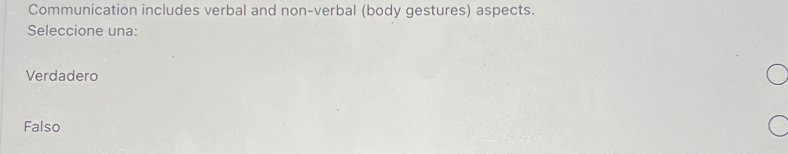 Solved Communication includes verbal and non-verbal (body | Chegg.com