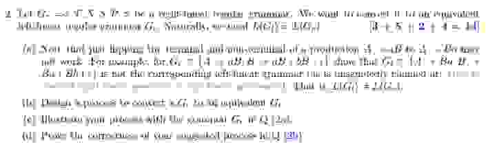 Solved Let Gr Be a Right Linear Regular Grammar We