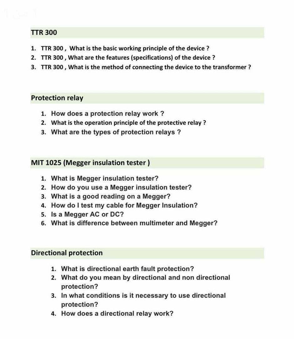 Solved TTR 300 1. TTR 300, What is the basic working | Chegg.com