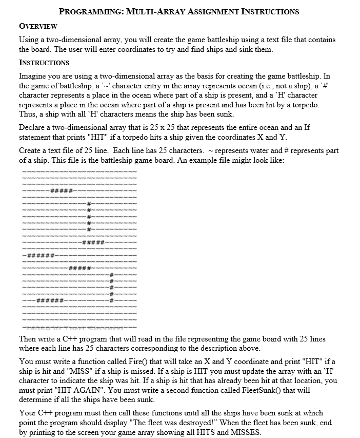 Solved Then write a C++ ﻿program that will read in the file | Chegg.com