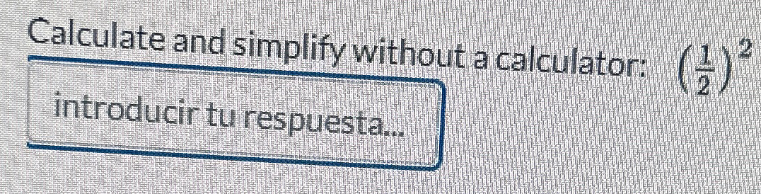 Solved Calculate and simplify without a calculator: (12)2 | Chegg.com