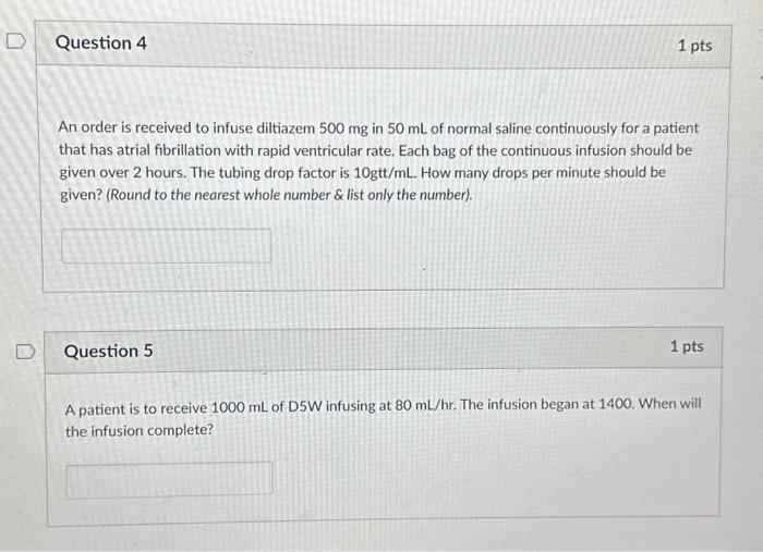 Solved An order is received to infuse amoxicillin/clavunate | Chegg.com