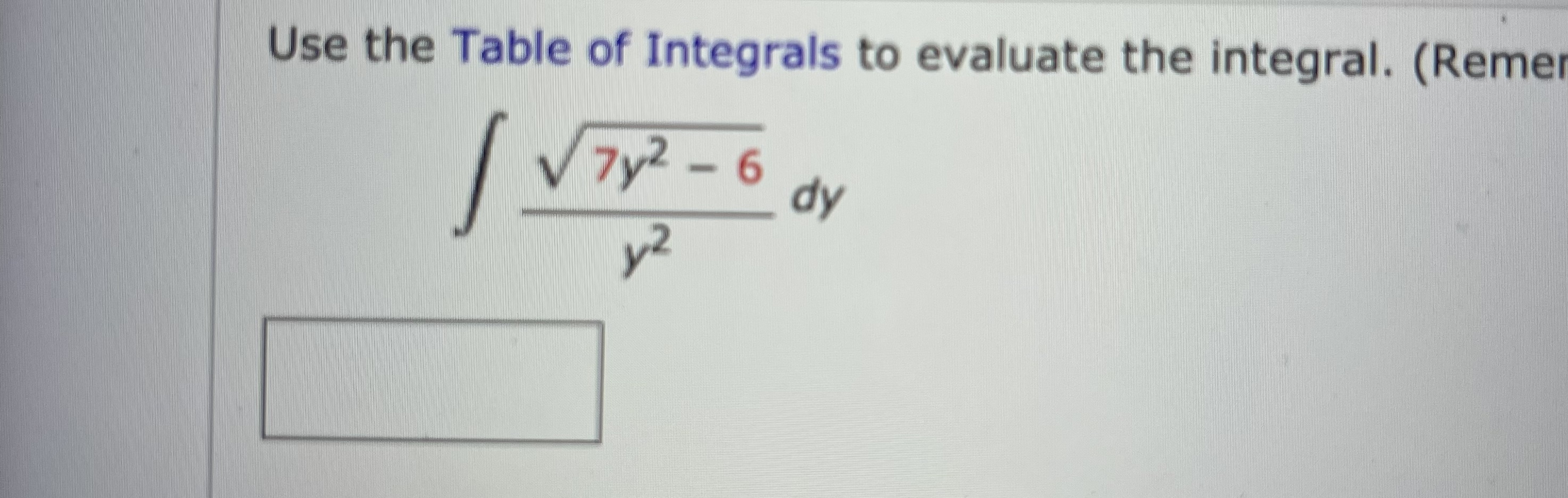 Solved Use the Table of Integrals to evaluate the integral. | Chegg.com