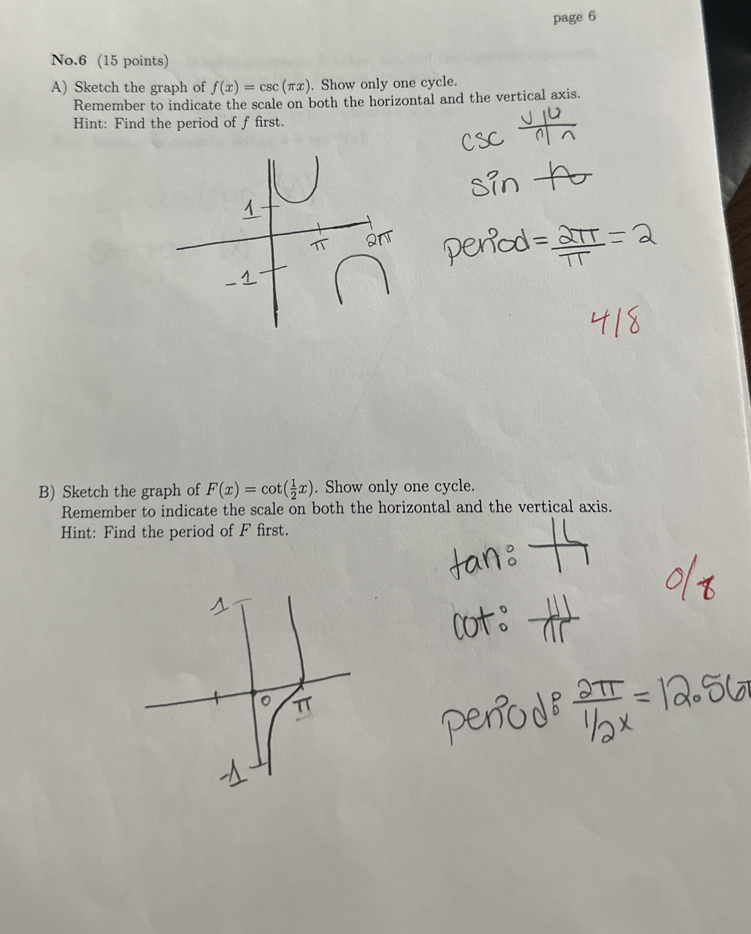 Solved can someone please help me graph these. im confused | Chegg.com