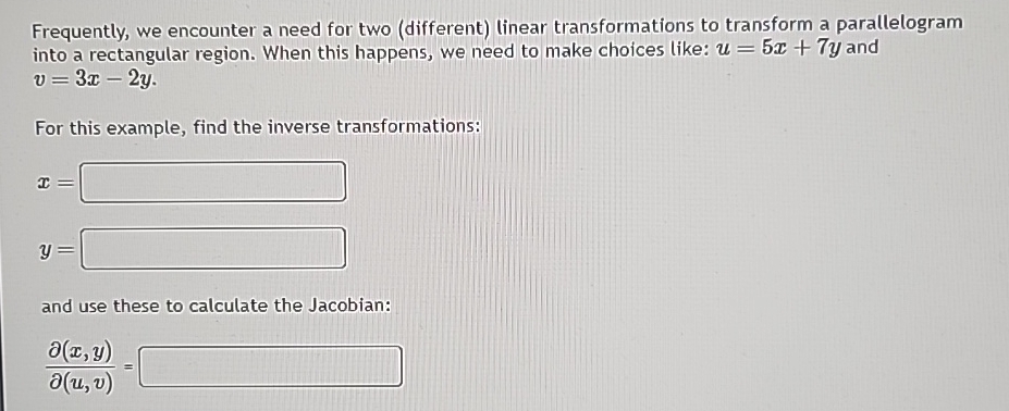 Solved Frequently, we encounter a need for two (different) | Chegg.com