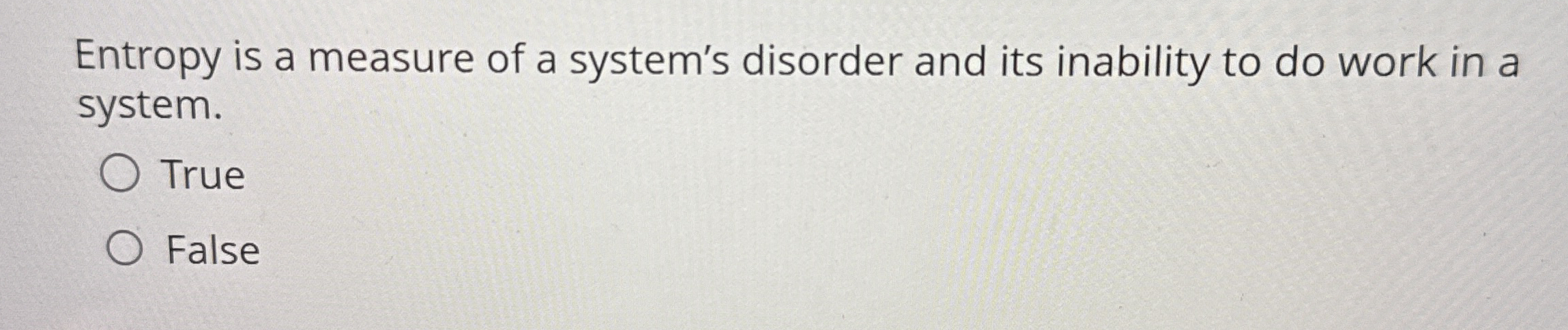 Solved Entropy is a measure of a system's disorder and its | Chegg.com