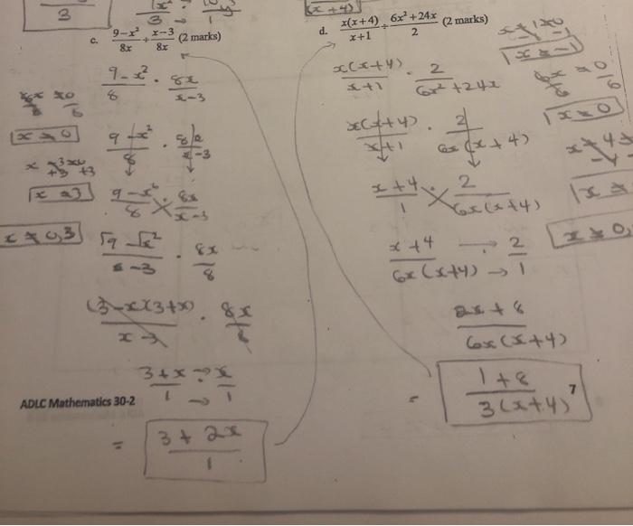 Solved Unit 4: Rational Expressions and Equa Assignment | Chegg.com