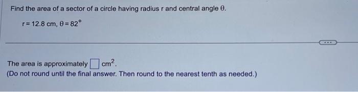 Solved Use the formula s=rωt to find the value of the | Chegg.com