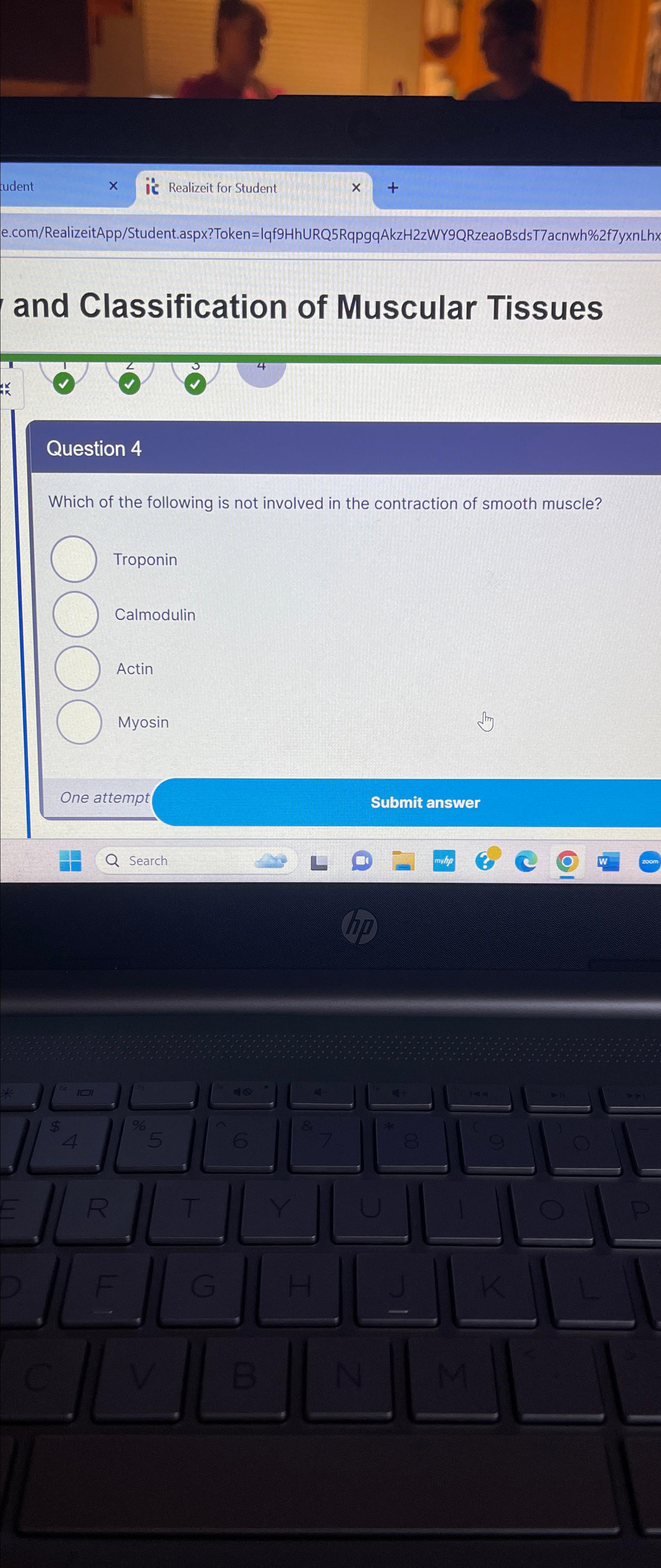 Solved and Classification of Muscular TissuesQuestion 4Which | Chegg.com