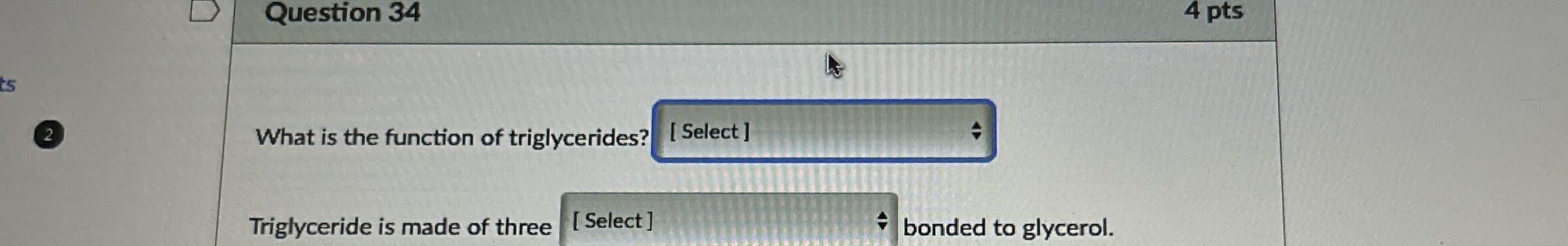 Solved Question 344 ﻿ptsWhat is the function of | Chegg.com