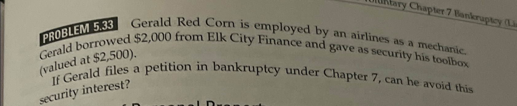 Solved PROBLEM 5.33 ﻿Gerald Red Corn is employed by an | Chegg.com